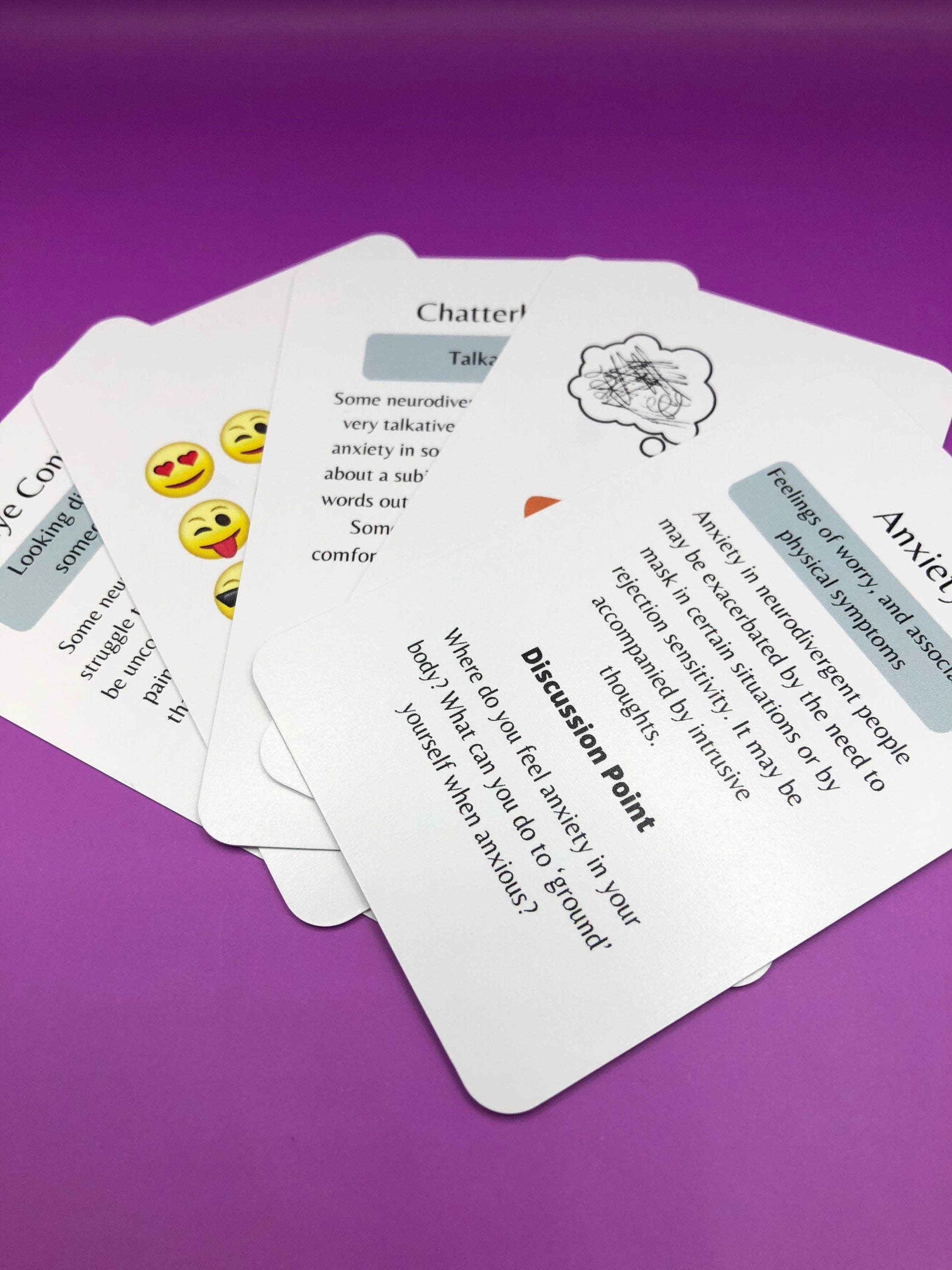 Neuro Cards: Neurodivergence Therapy & Reflection Tool for Autistic ...