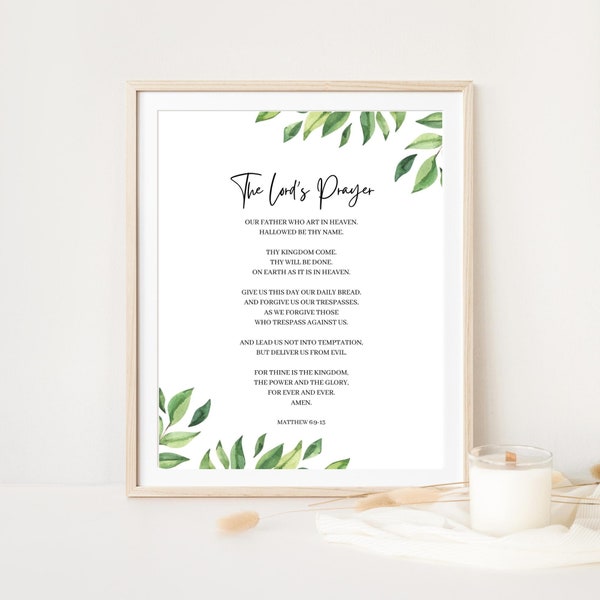 Lords Prayer - Etsy