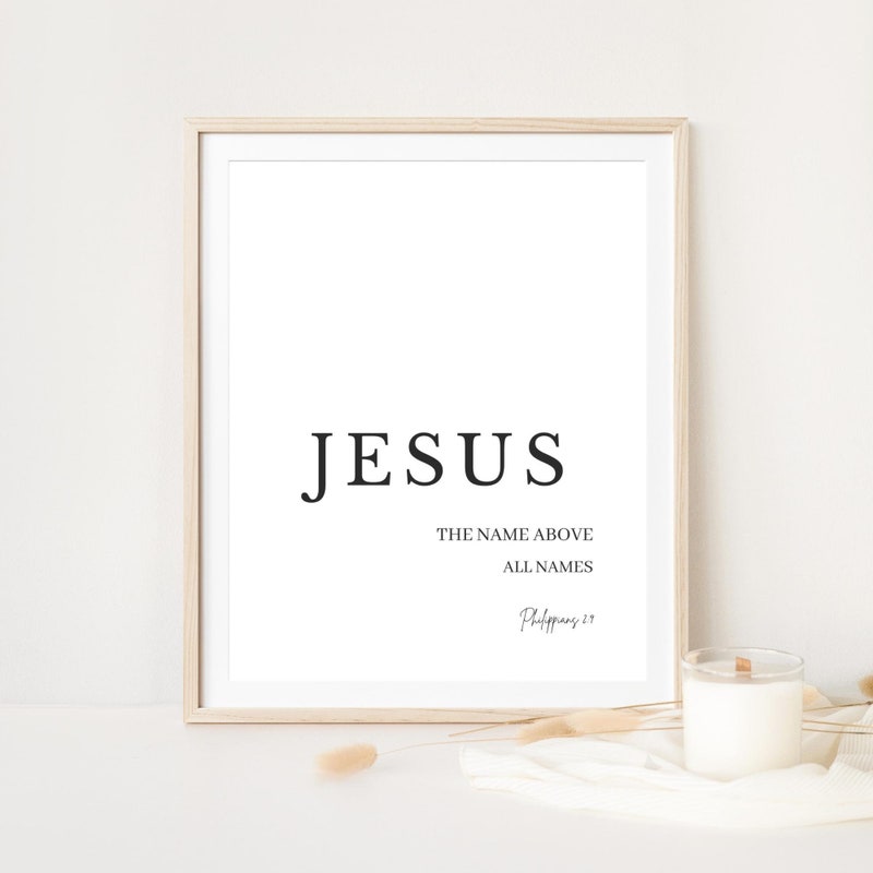Names of Jesus Art - Etsy