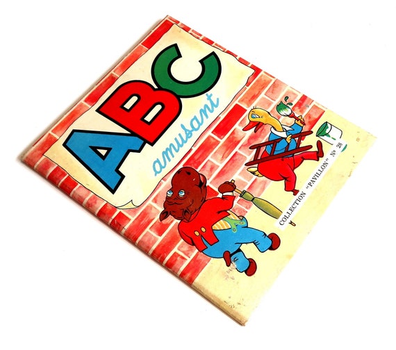 1954 ABC Fun Alphabet for Kids ABC Amusant Charming - Etsy