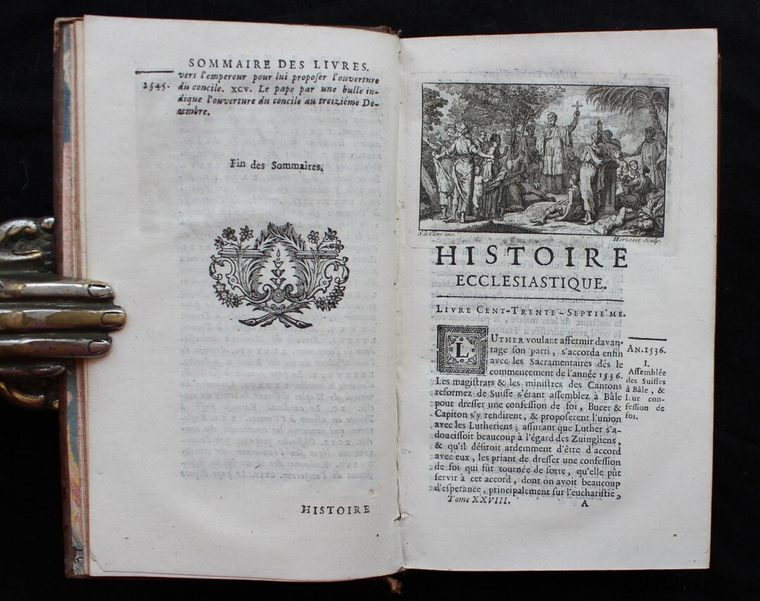 1738 Ecclesiastical History From 1536 to 1545 Fleury Renaissance Sects ...