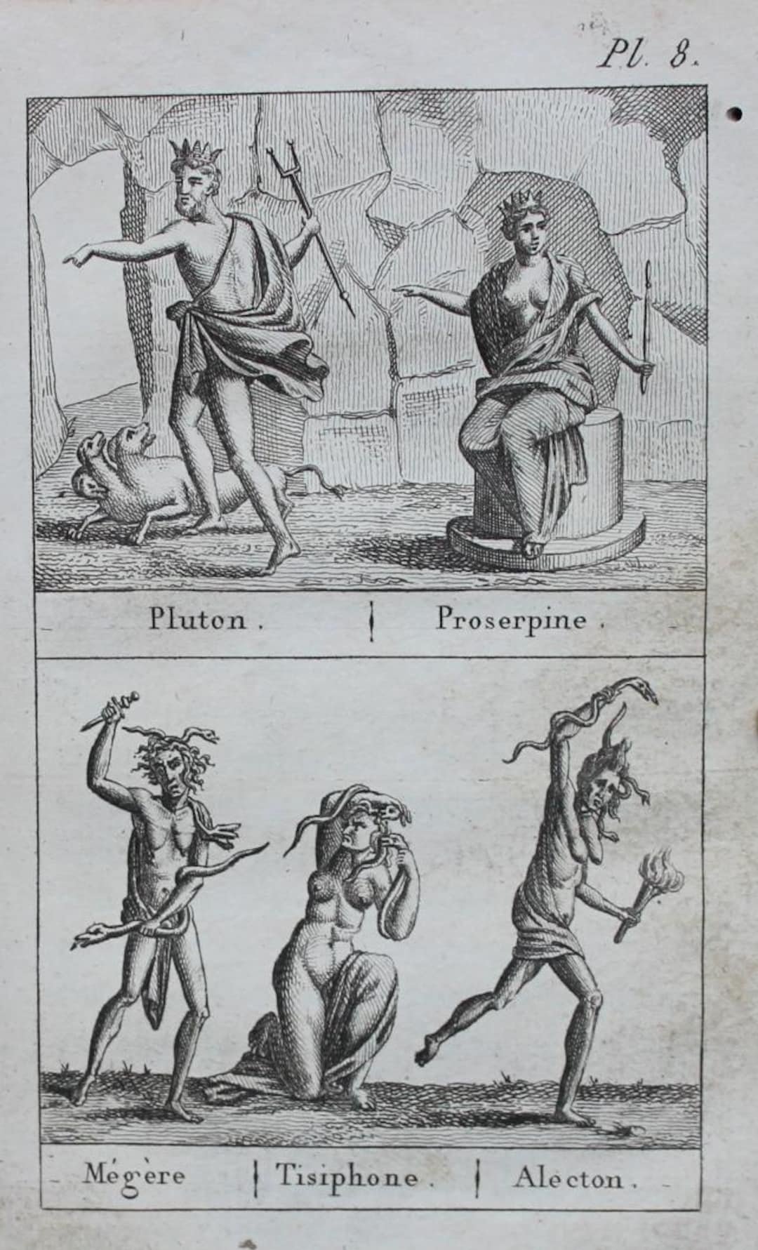 1816 Antique Mythology Book Set: Greece & Rome, 20 Engraved Plates - Etsy