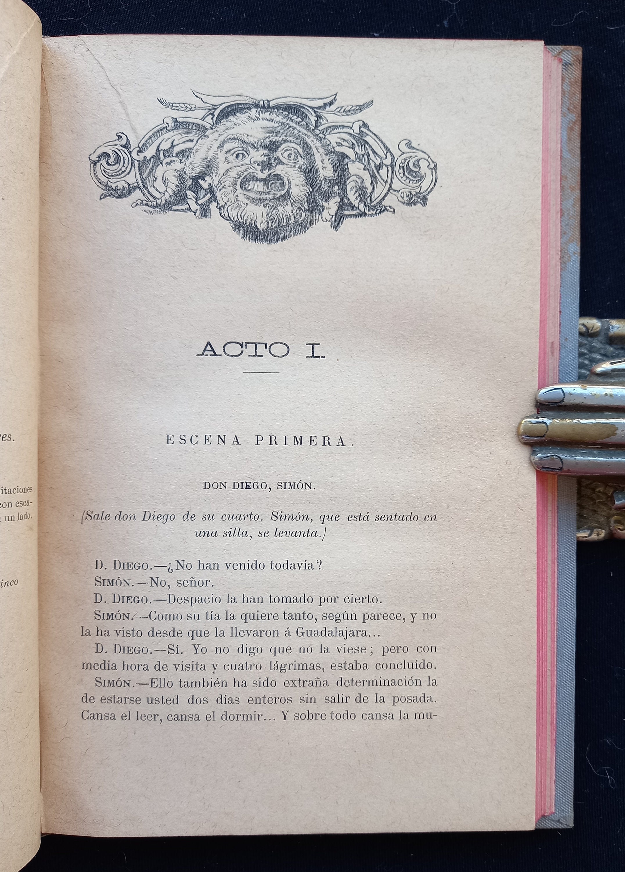 1884 Leandro Fernández De Moratín: Comedias Escogidas Spanish - Etsy