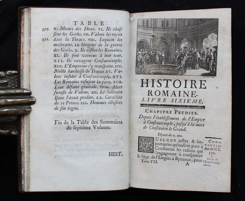 1748 History of the Roman Emperors Constantinian Dynasty Contantine the ...