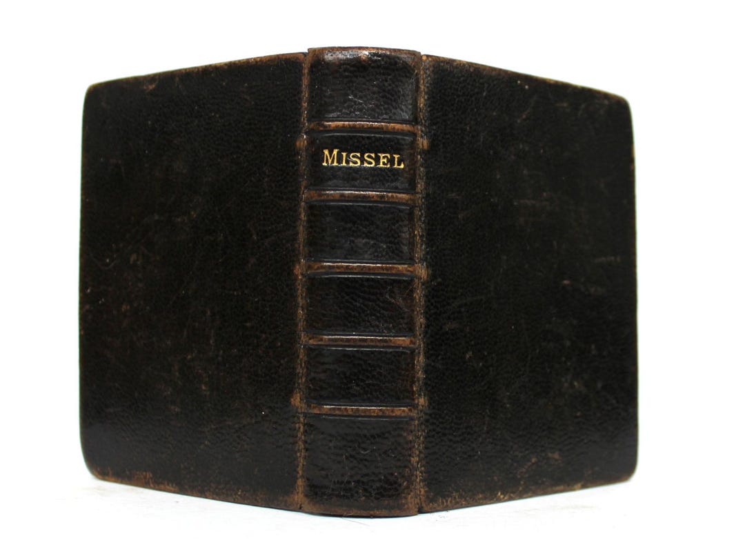 1898 Roman Missal: Illustrated Prayers, Hymns in Latin & French - Etsy ...