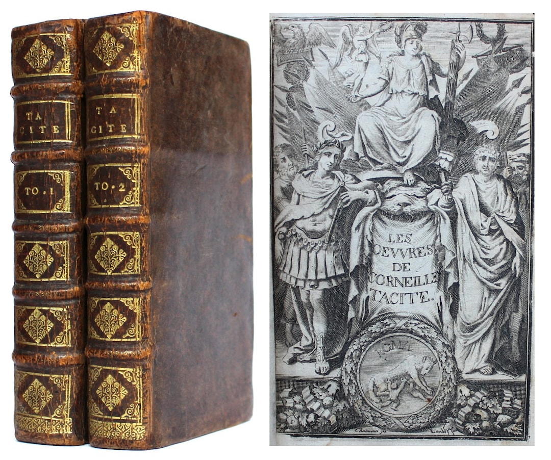1674 Tacitus the Annals History of the Roman Empire 2 Volume Set ...