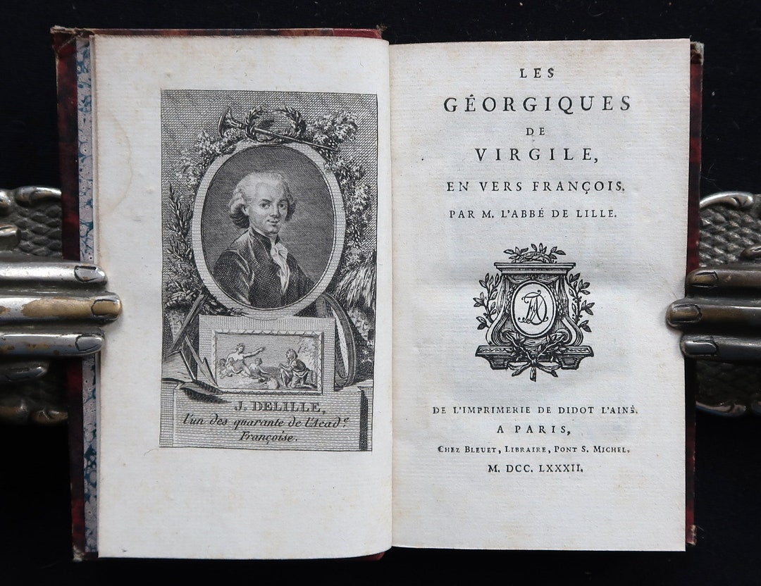 1782 the Georgics of Virgil Roman Literature Agriculture Rome Latin ...