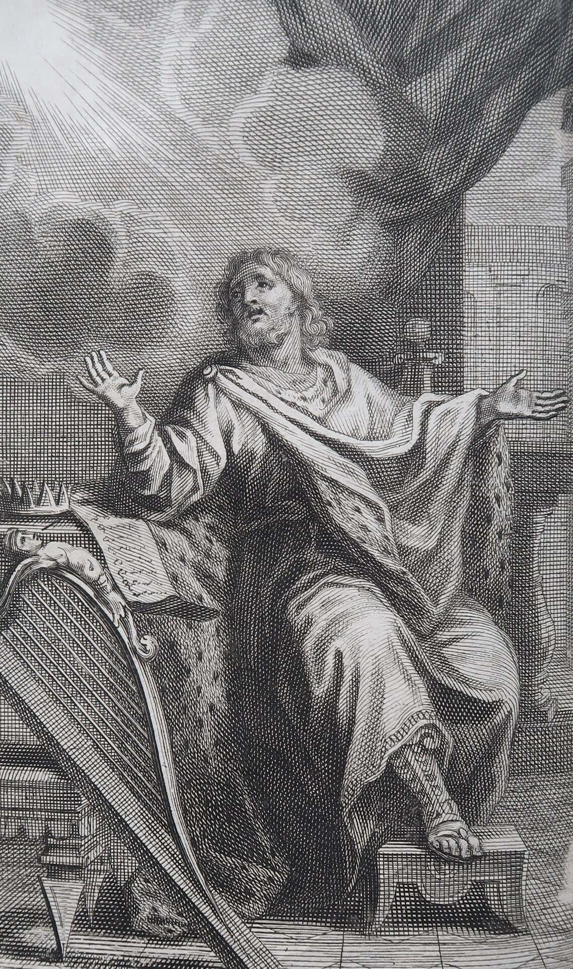 1691 Antique Bible the Books of Psalms & Canticles Liber Psalmorum ...