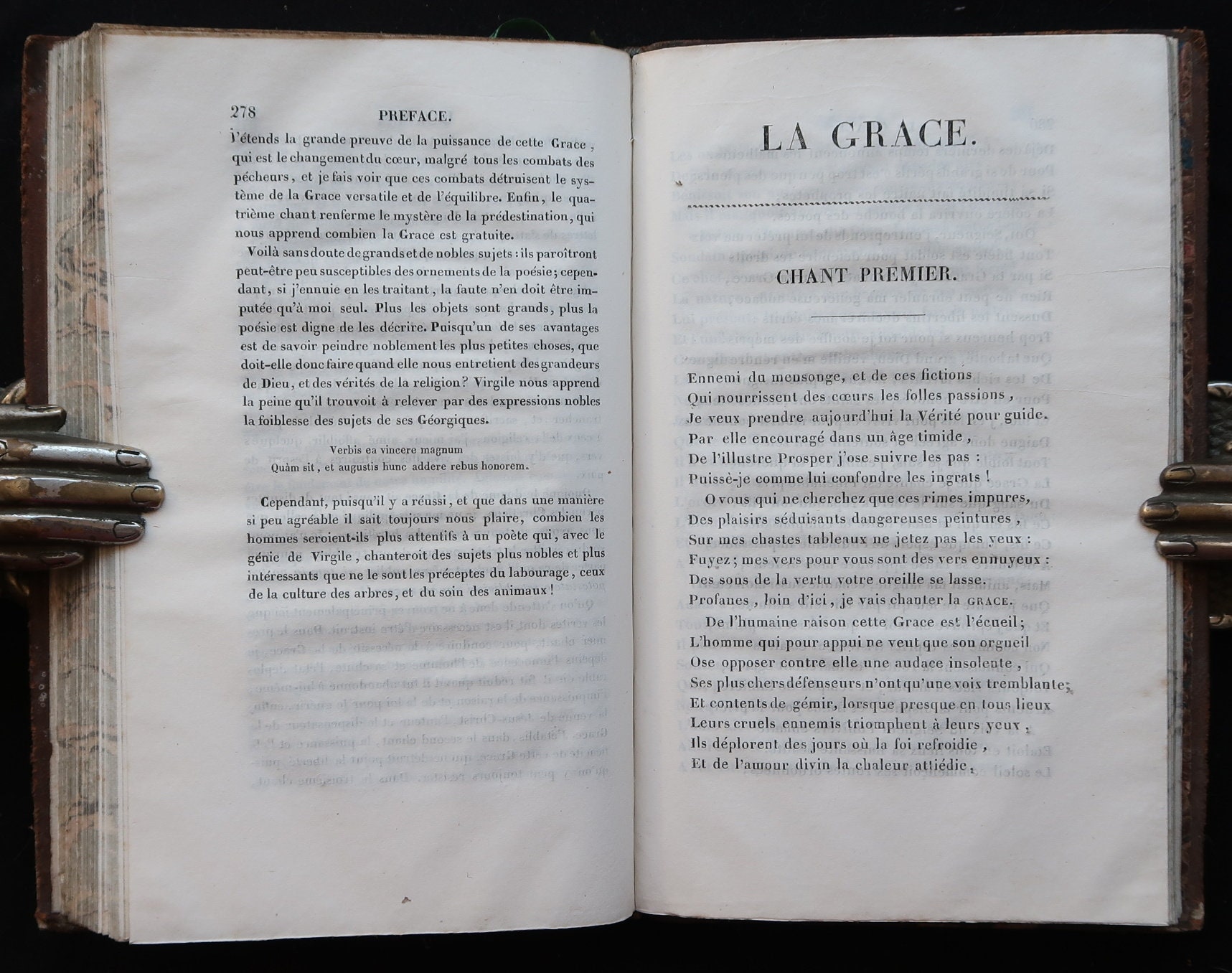 1836 the Religion Poem by Louis Racine French Poet of the Age - Etsy