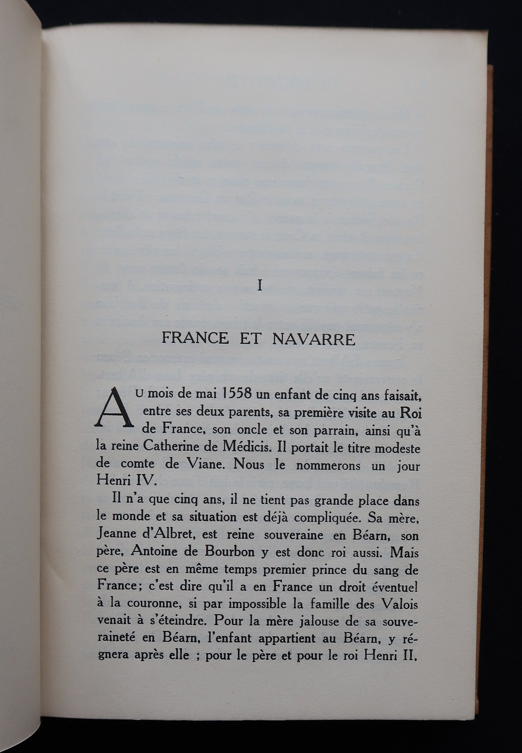 1934 Life of Henry IV King of France 1553-1610 French History Leather ...