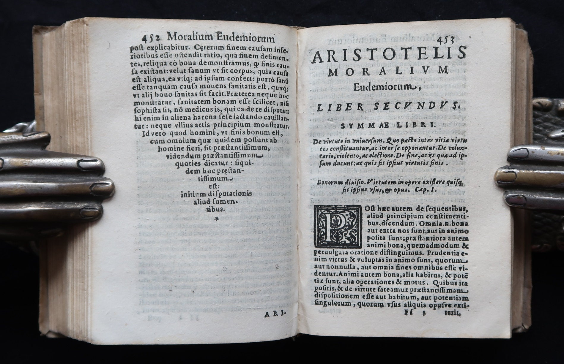 1585 Aristotle Works on Ethics and Politics Nicomachean Ethics - Etsy