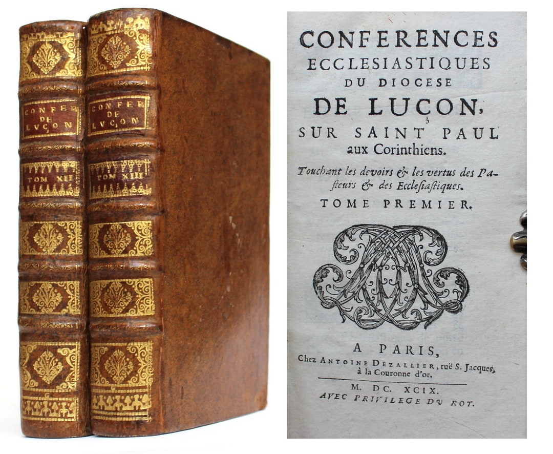 1699 Antique Bible the Epistles of Saint Paul to the Corinthians New ...