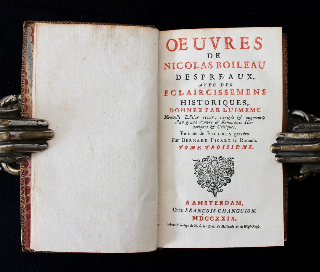 1721 on the Sublime Longinus Ancient Greek Literature Literary - Etsy