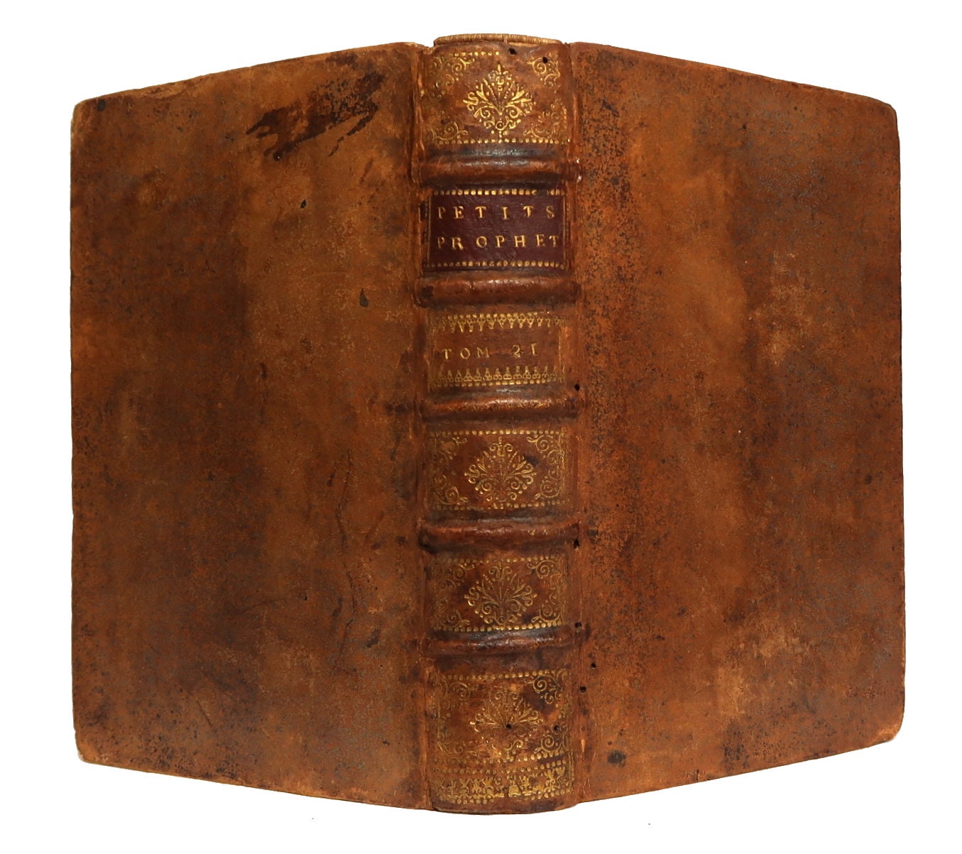 1711 Antique Bible the Twelve Minor Prophets Text in Latin and French ...