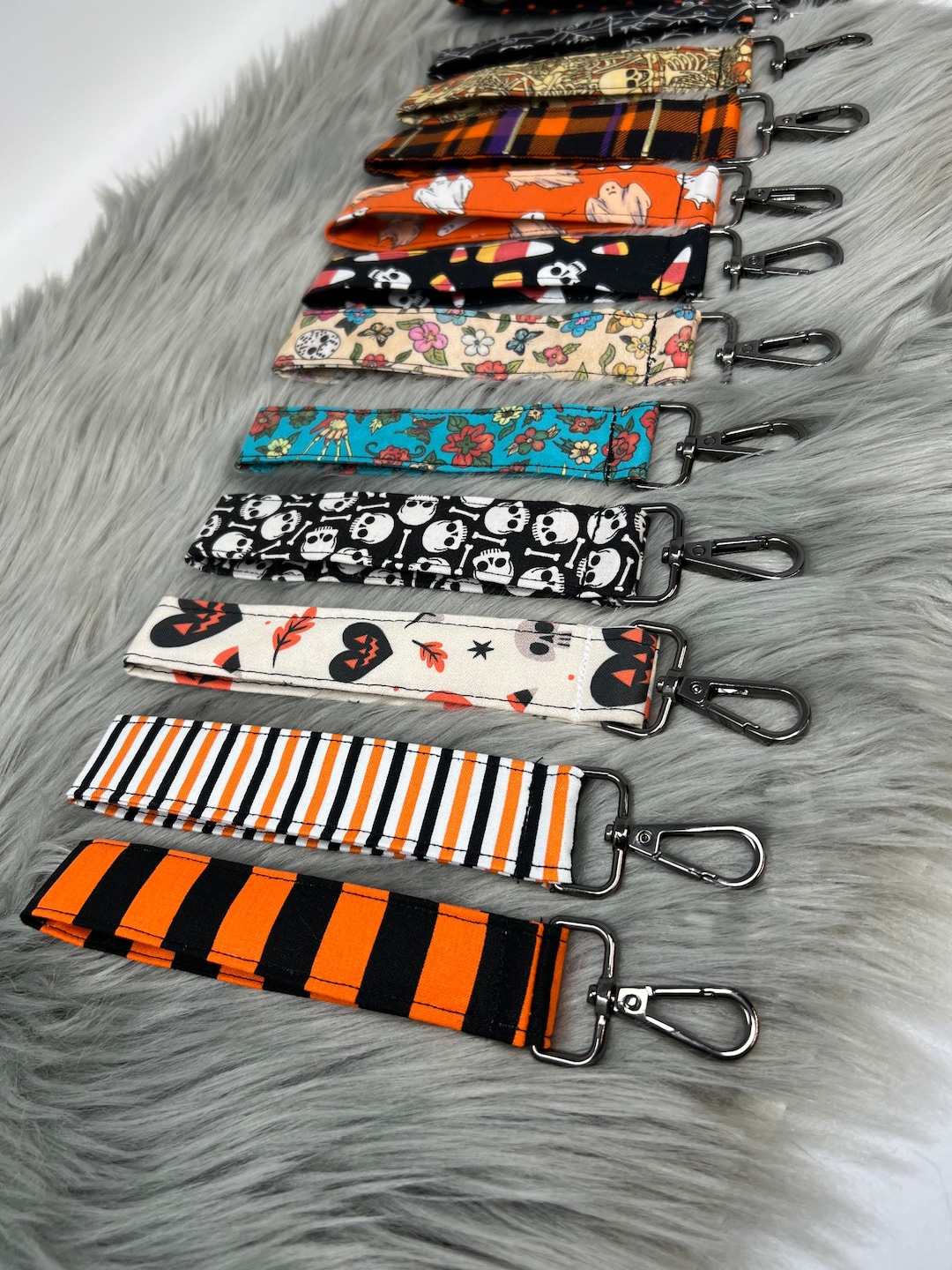 Halloween Wristlets - Wristlets - Key Chains - Key Lanyards - Halloween ...