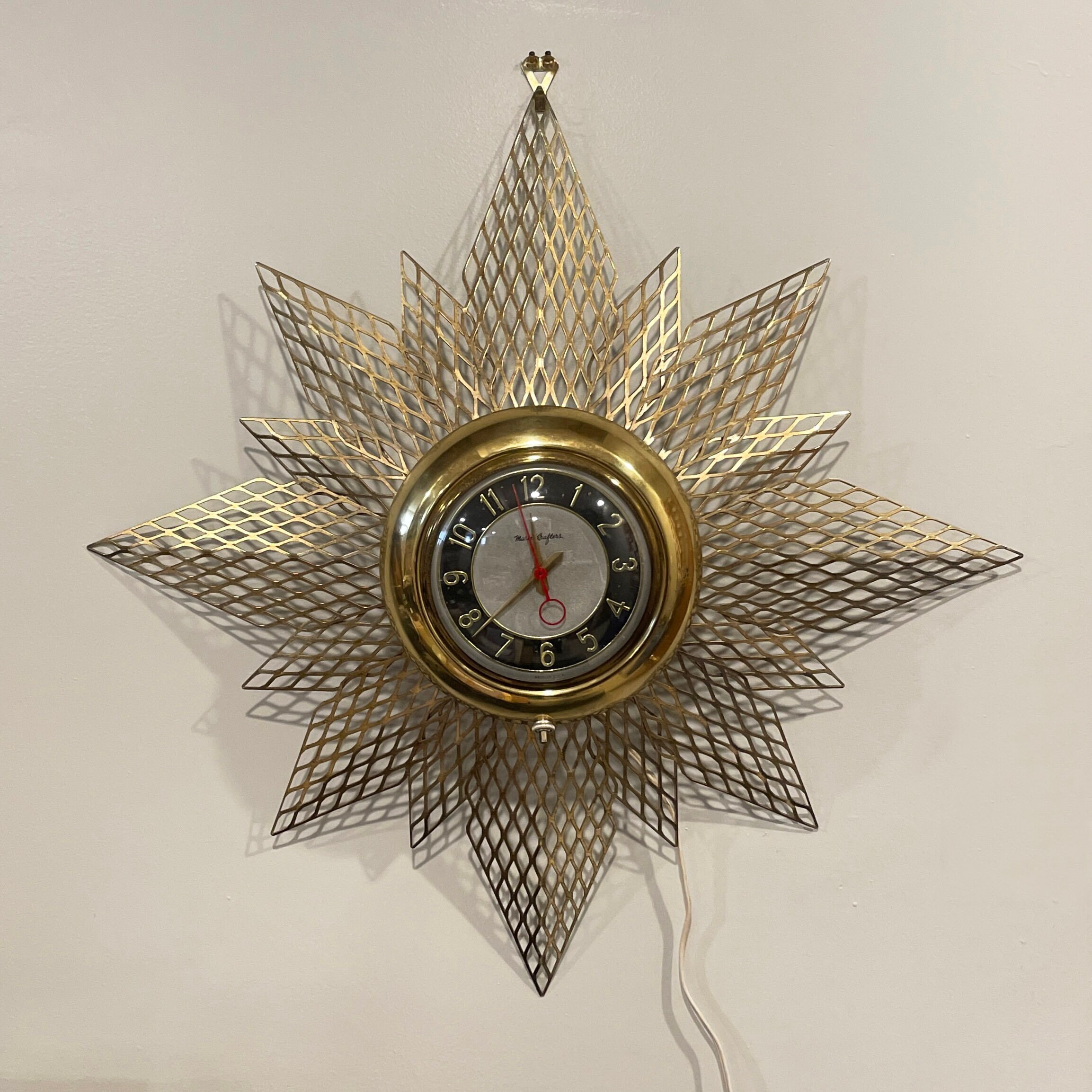 Mastercrafters Starburst Clocks