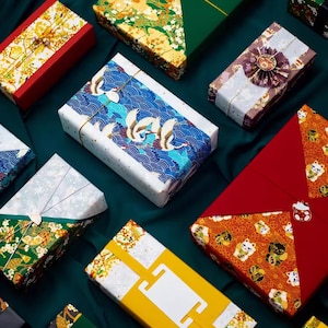 7 Styles 62x46cm Japanese Wrapping Paper/luxury Gift Wrap/gift Wrapping ...