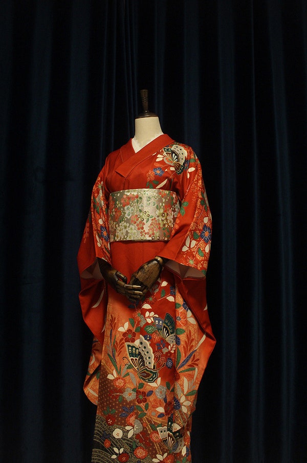 Dusty Pink Robe With Marabou Feather Trim Long - Etsy Canada