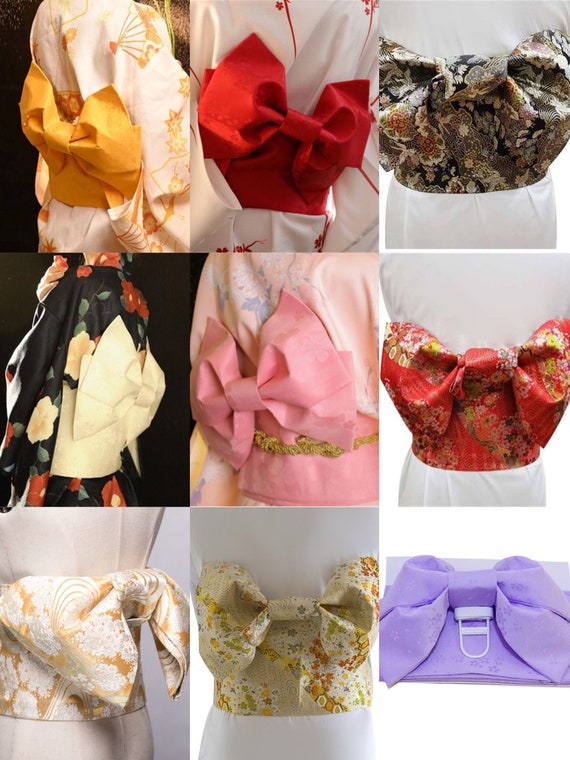 9 Styles Obi a Large Sash Kimono Obi Japanese Costumes - Etsy UK