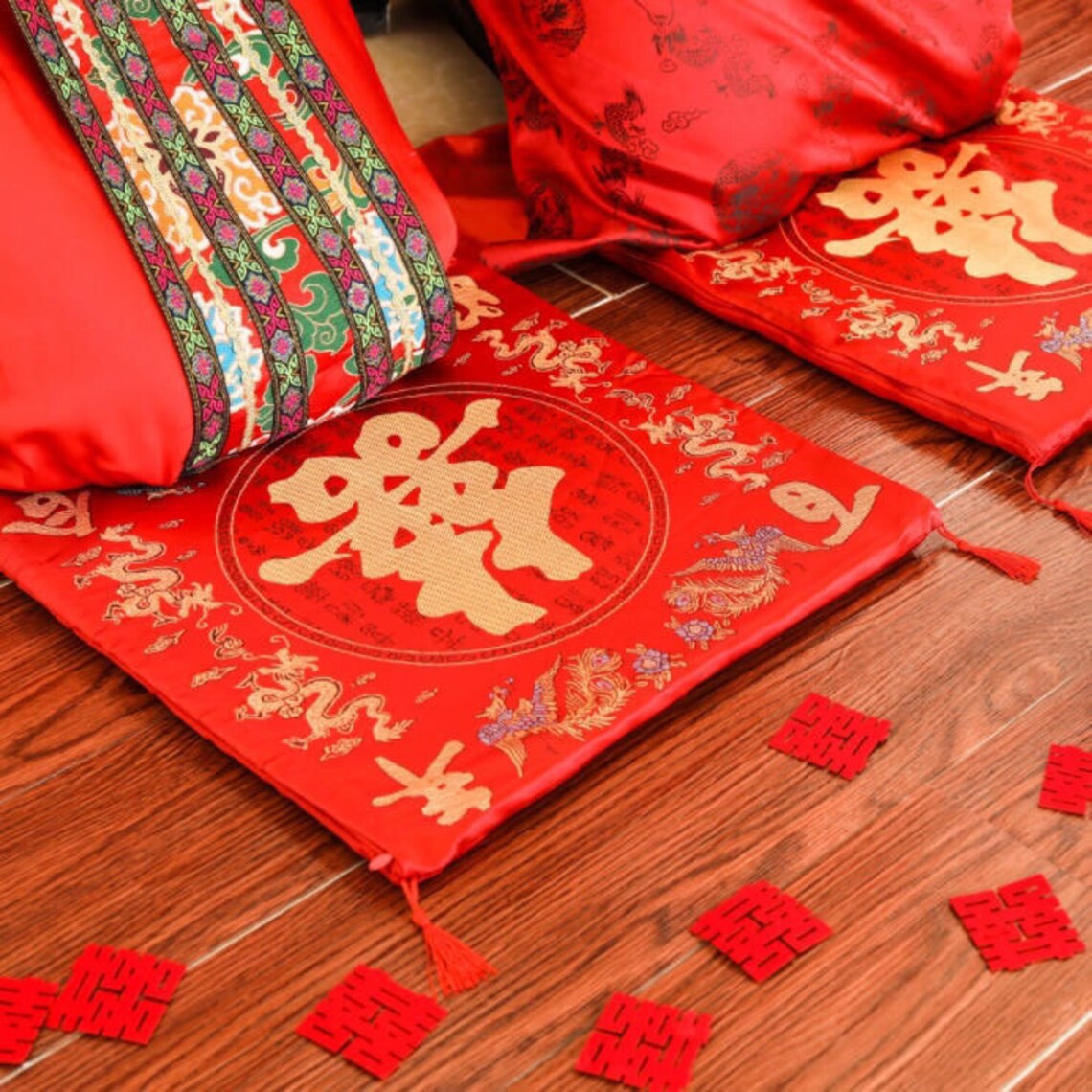 Chinese Wedding Kneeling Pad/kneeling Cushions Wedding Tea - Etsy Australia