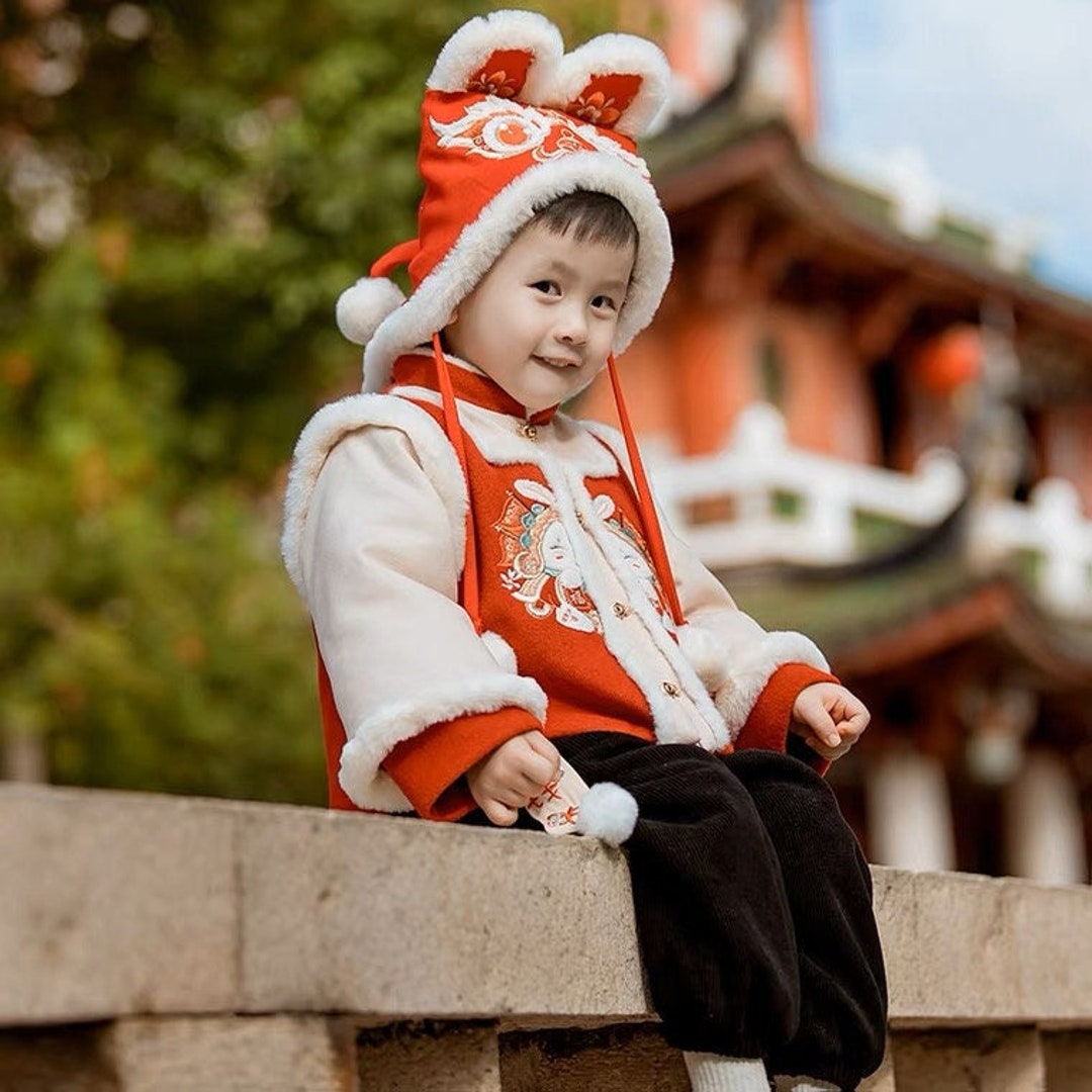 Boy Hanfu, Children Hanfu, Children New Year Costumes, New Year Hanfu ...