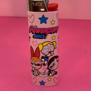 Bic Lighter Cute Lighter Puff Girls Stoner Lighter - Etsy