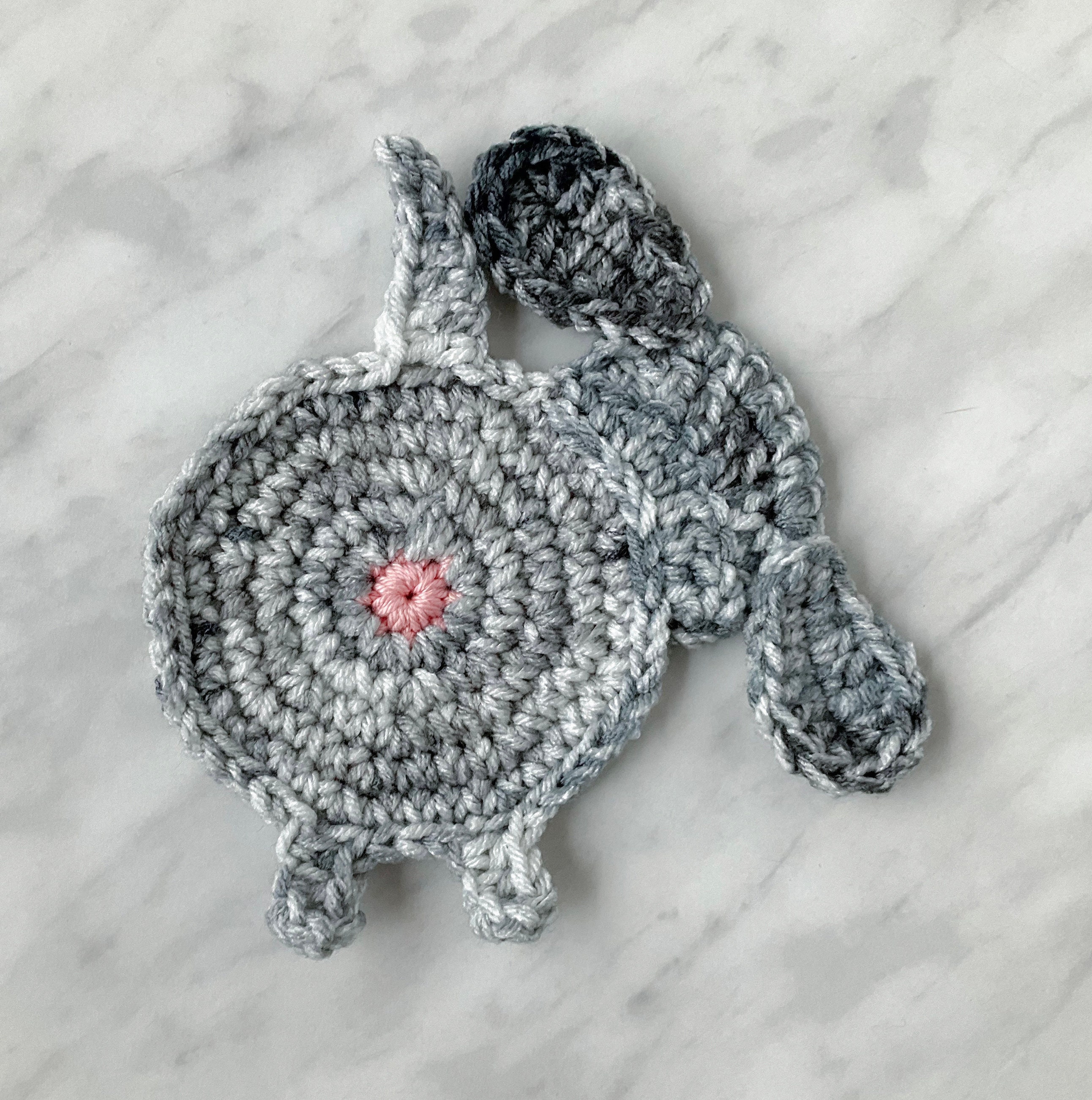 Cute Coasters Dog Crochet Coasters Mug Rug Dog Butt Coasters Dog Dad ...