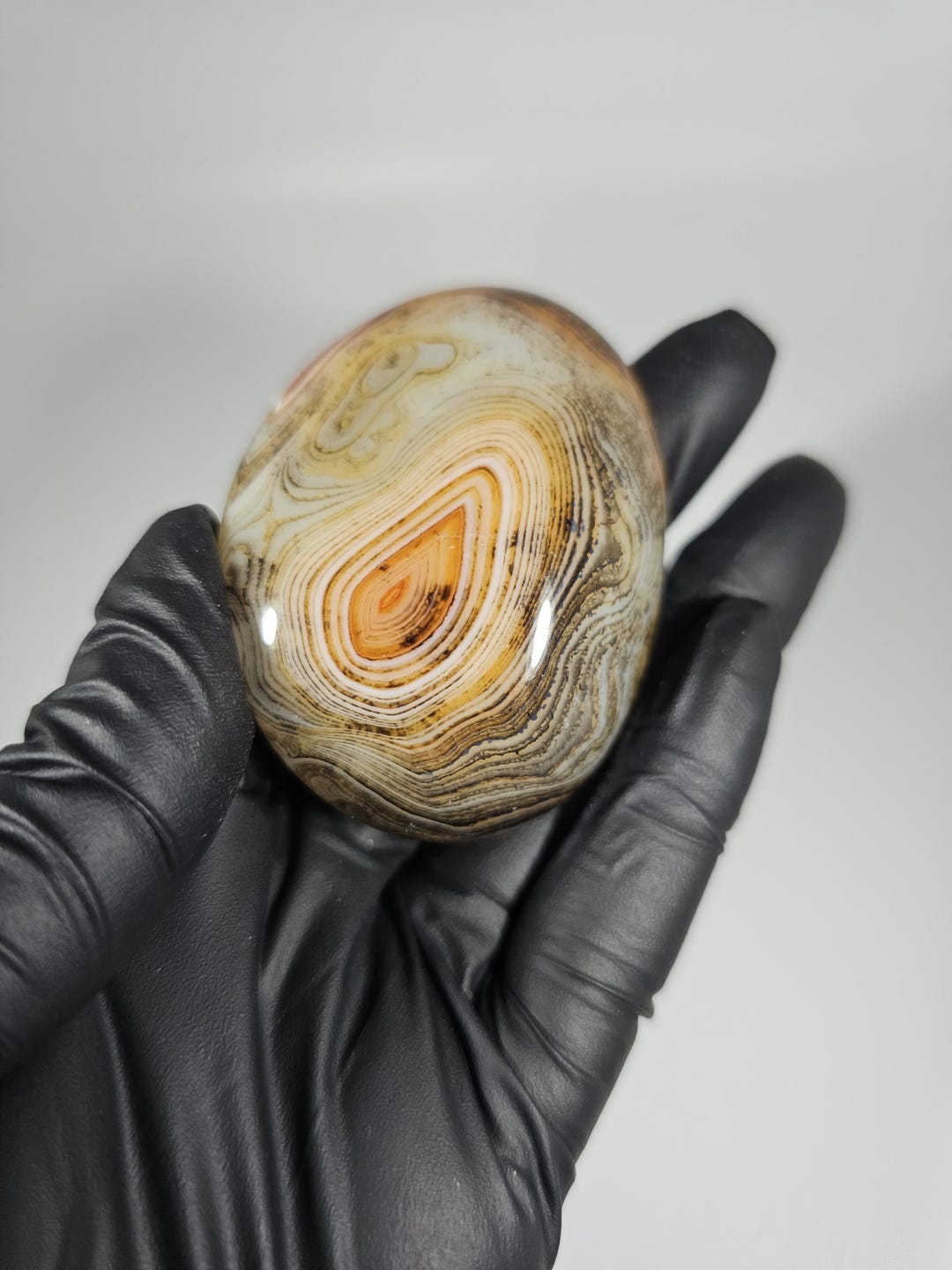 Sardonyx Palm Stone - Etsy