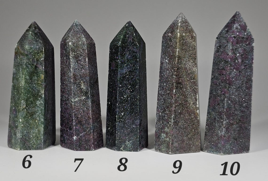 Your Choice Ruby in Kyanite Tower - Etsy