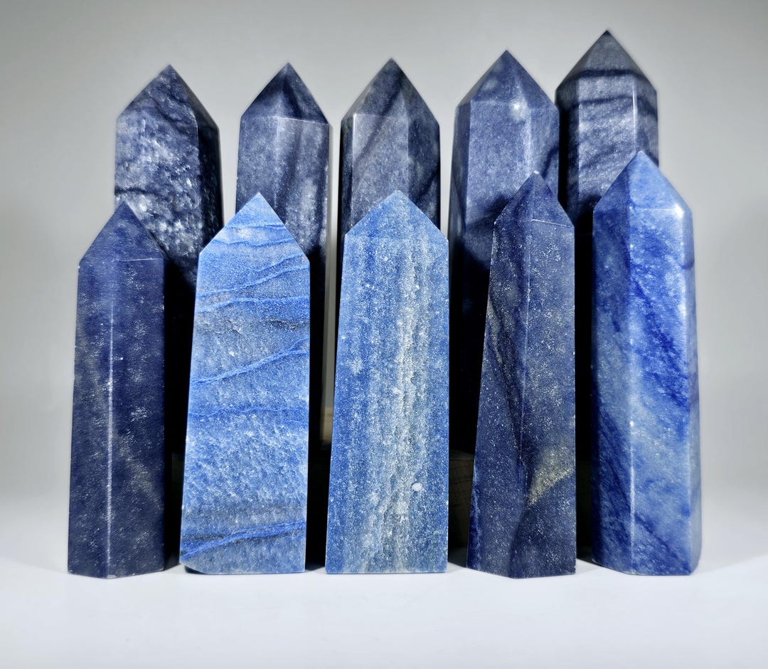 Your Choice Blue Aventurine Tower - Etsy