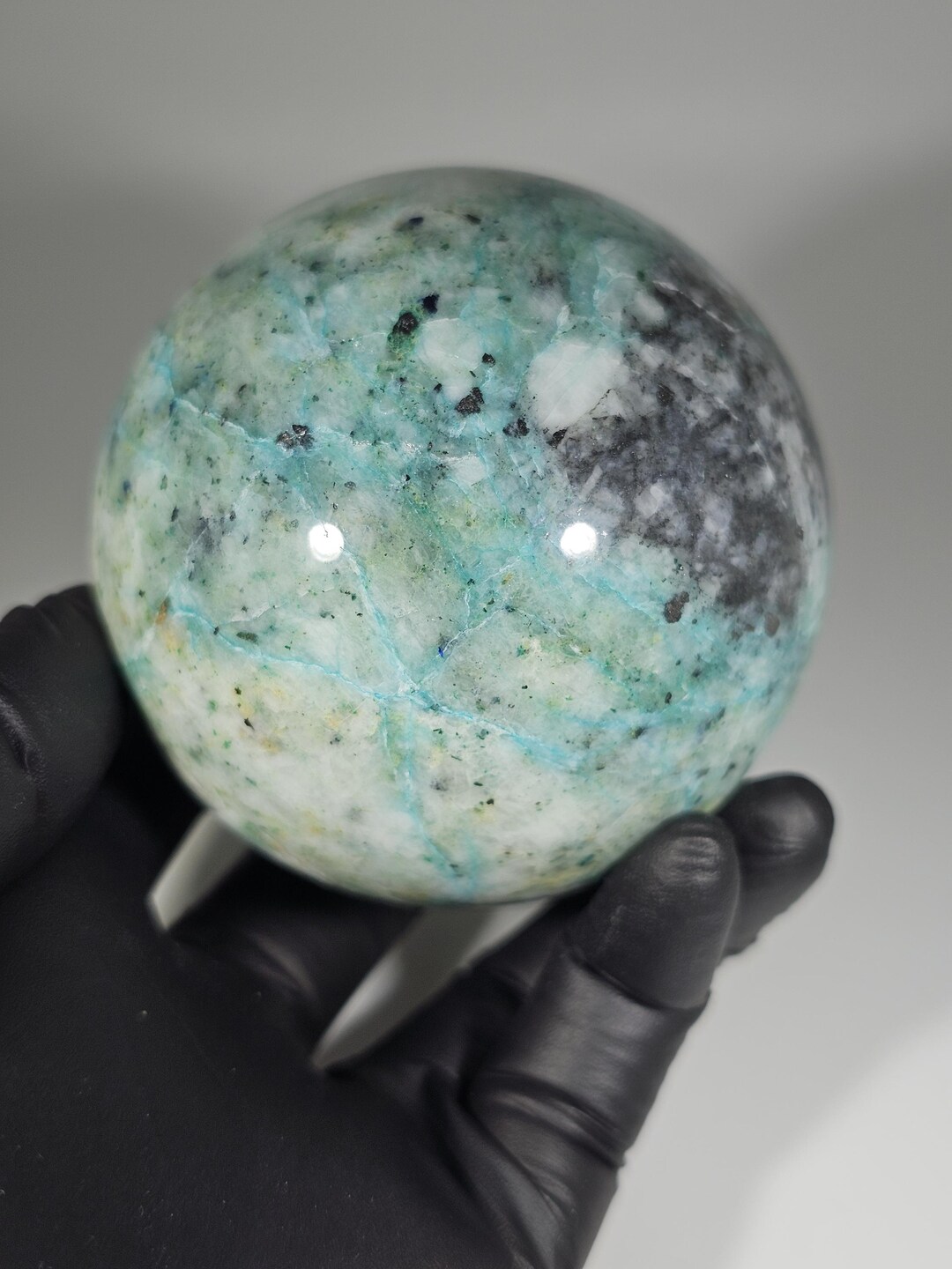 68mm Phoenix Stone Sphere - Etsy