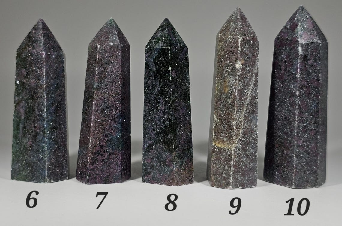 Your Choice Ruby in Kyanite Tower - Etsy