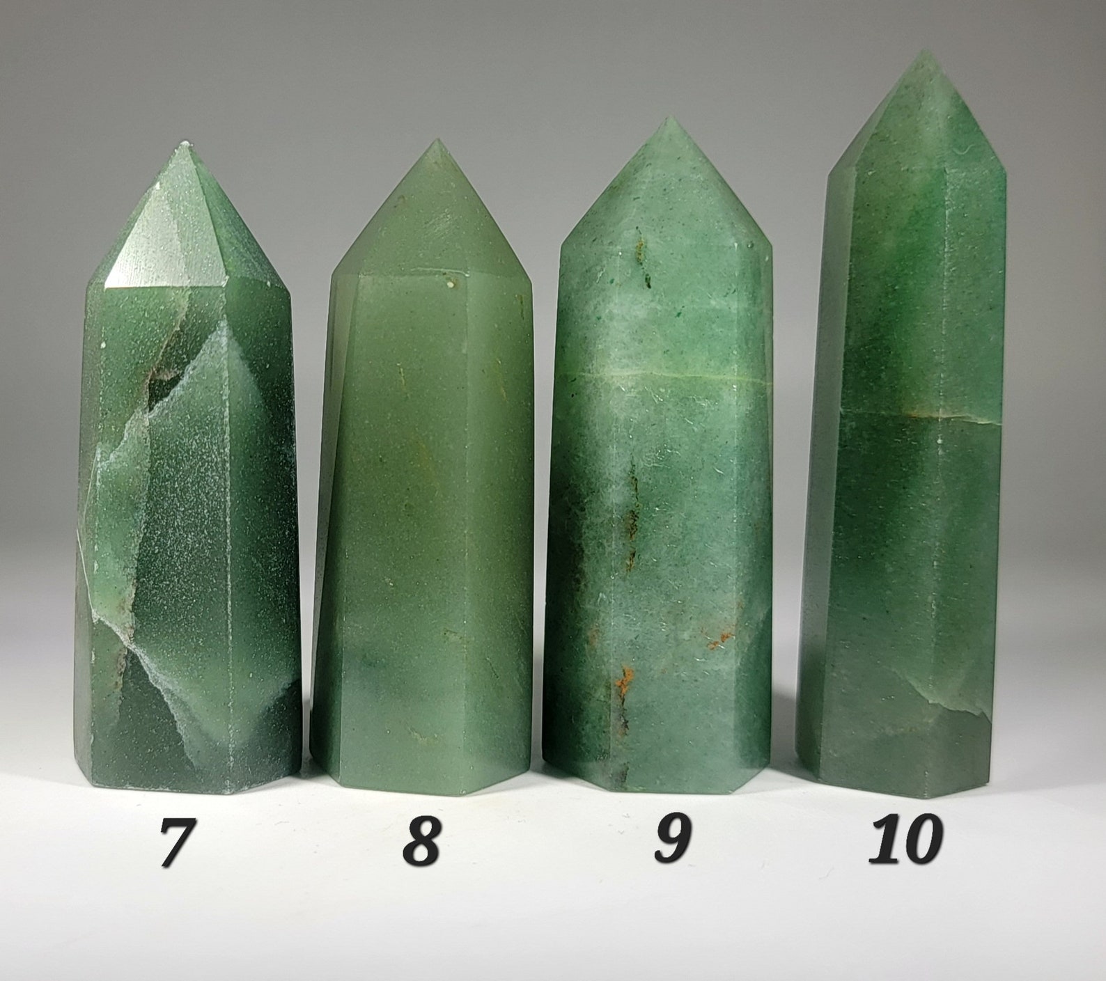 Your Choice Green Aventurine Tower - Etsy