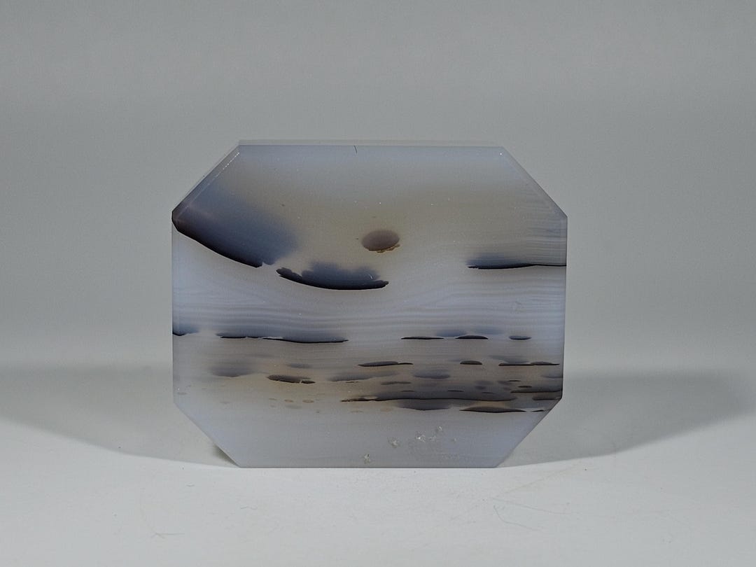 Banded Dendritic Agate Slab - Etsy