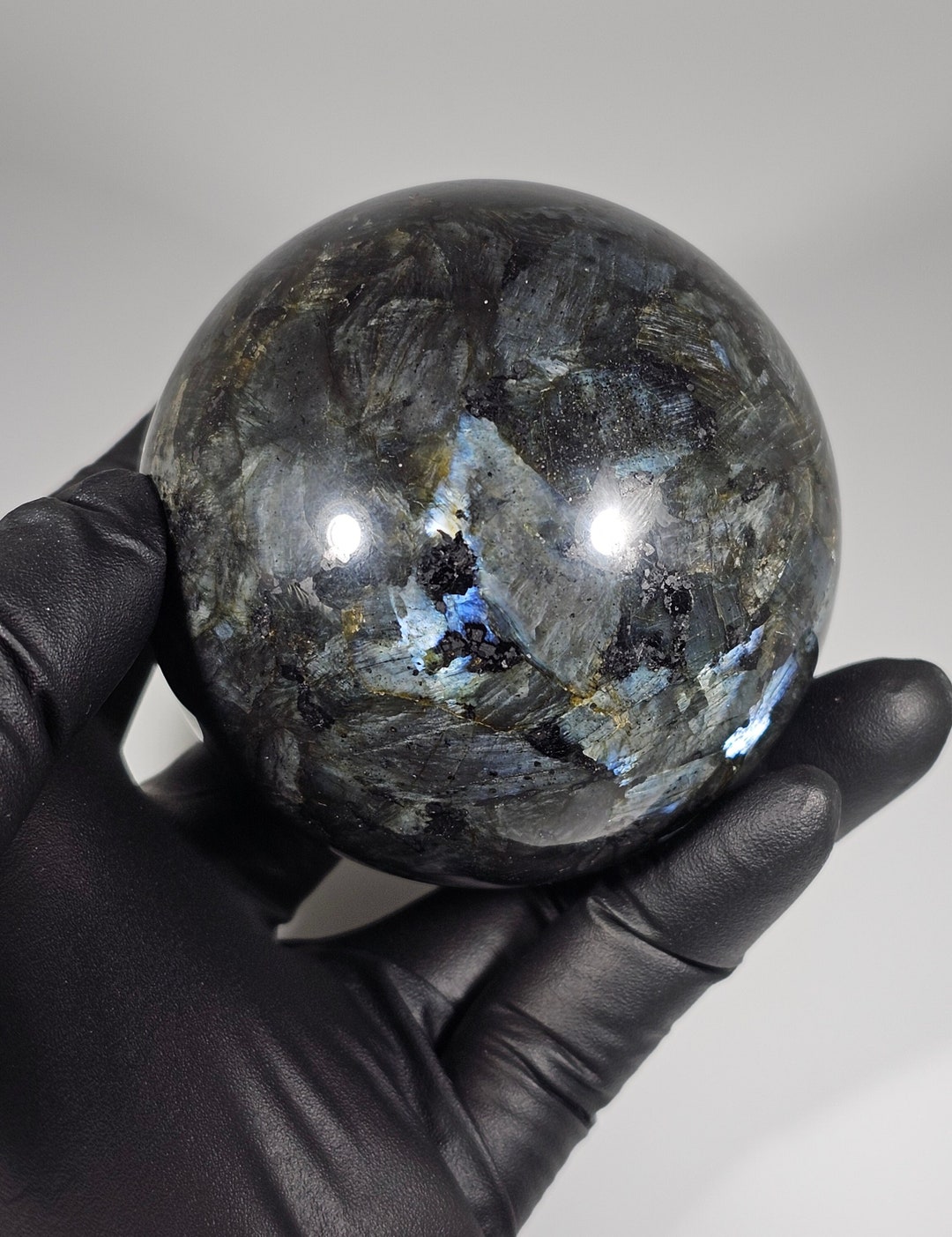 61mm Larvikite Sphere - Etsy