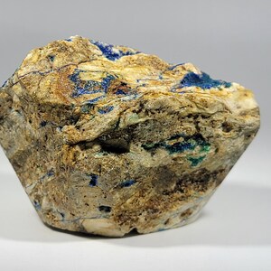 Azurite and Malachite Pet Rock Carving - Etsy
