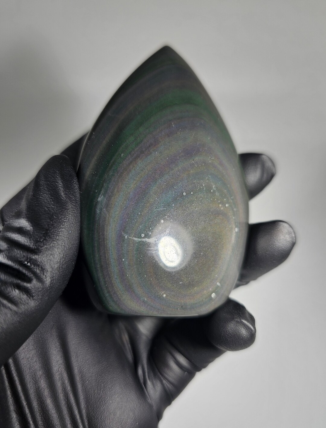 Rainbow Obsidian Freeform - Etsy