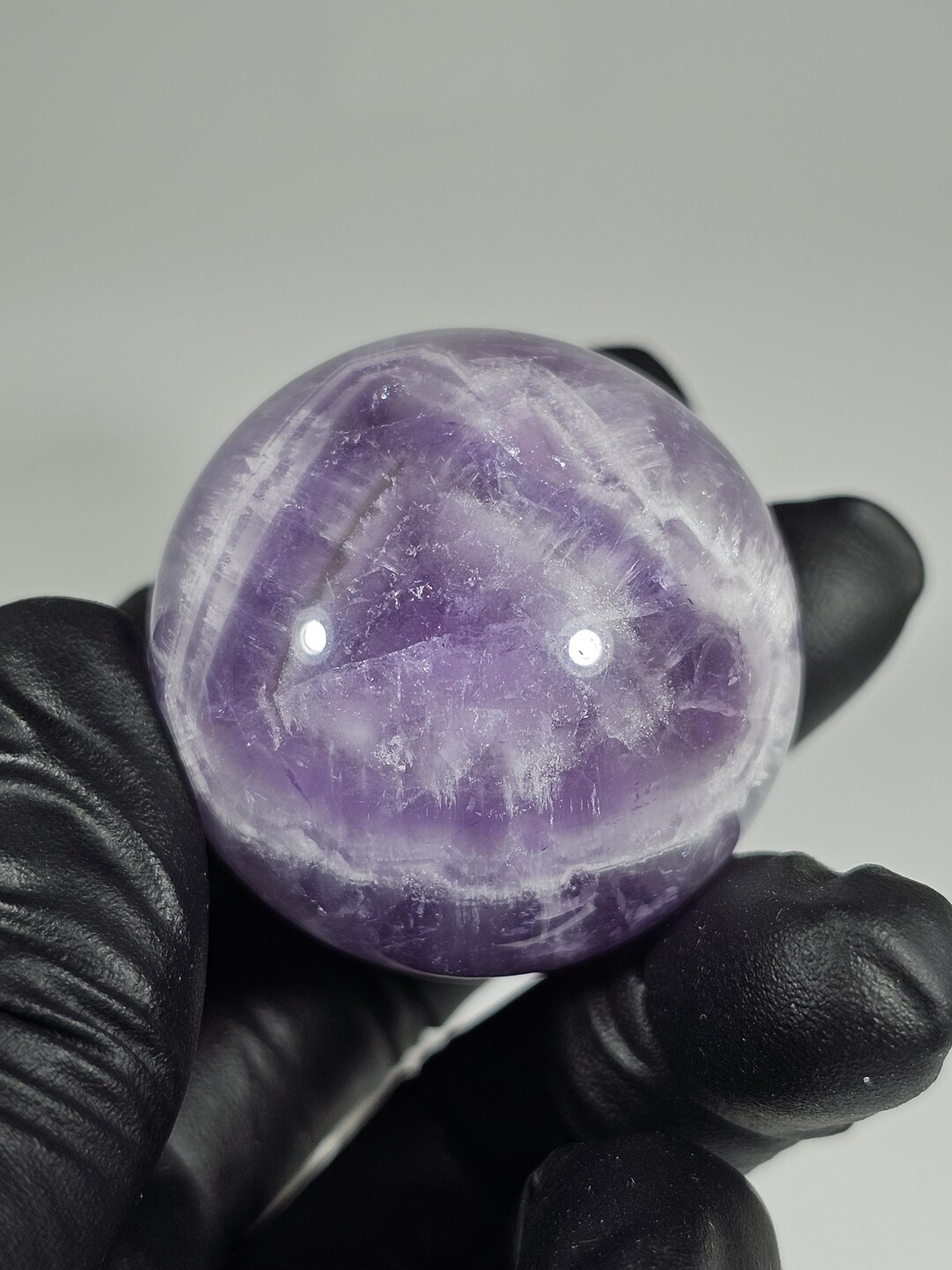 35mm Dream Amethyst Sphere - Etsy