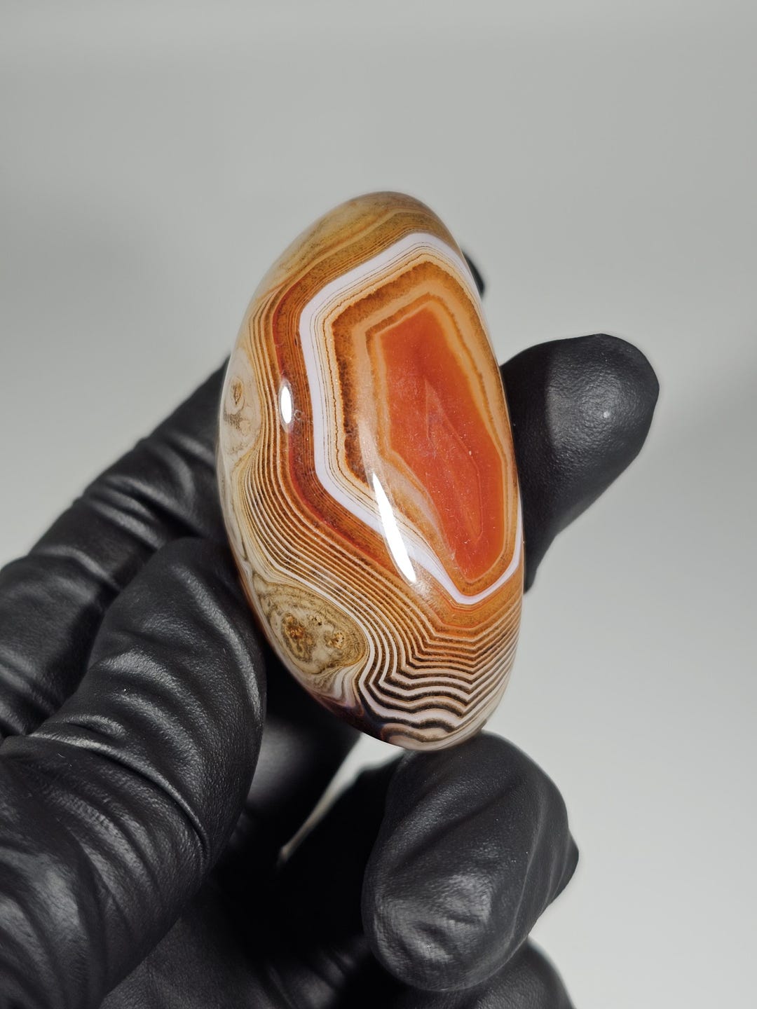 Sardonyx Palm Stone - Etsy