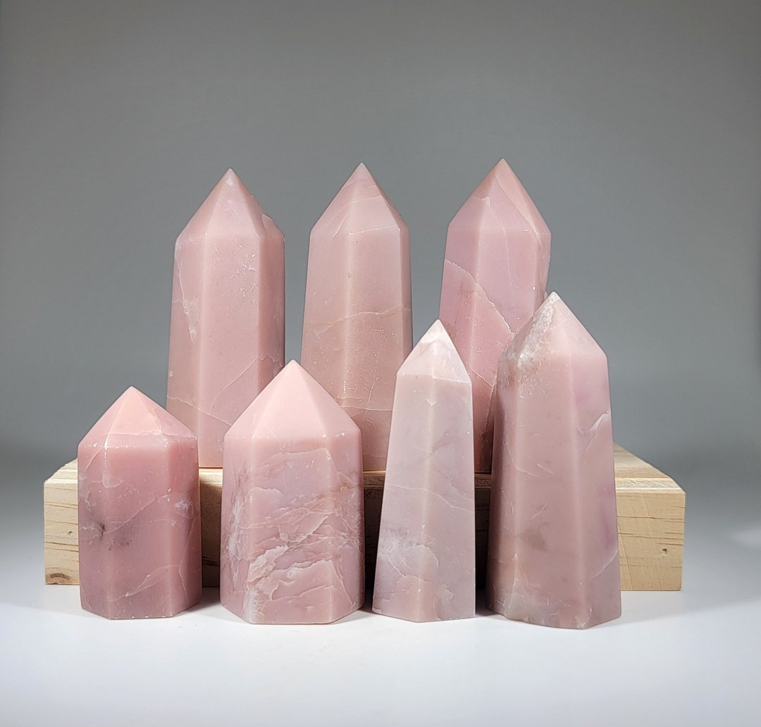 Your Choice Pink Opal Tower - Etsy