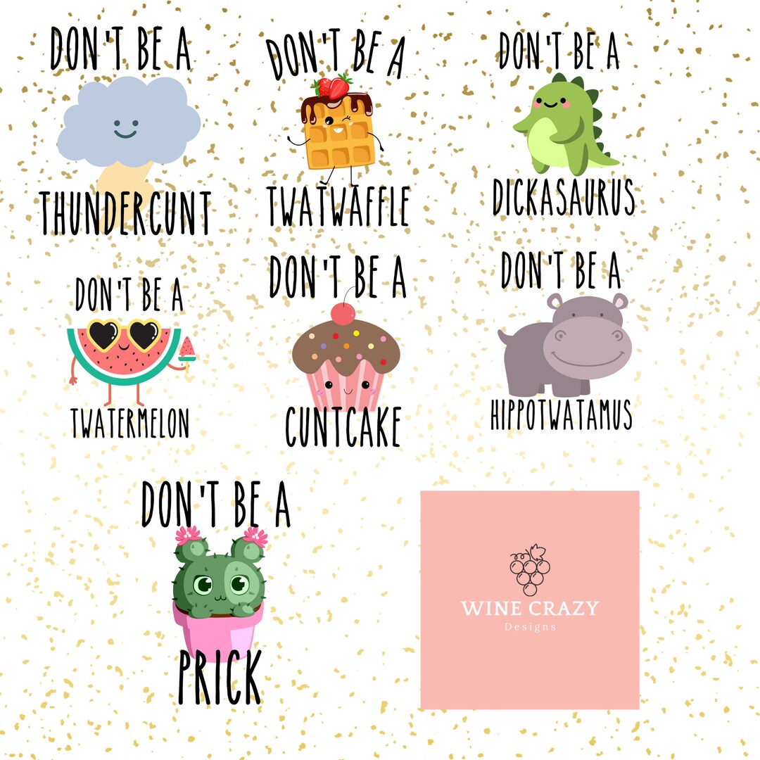 Offensive Cartoon Characters | PNG |JPG | Designs | Files for ...