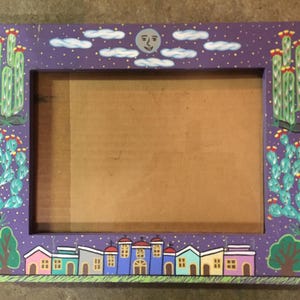 Handpainted Mexican Picture Frame - Etsy