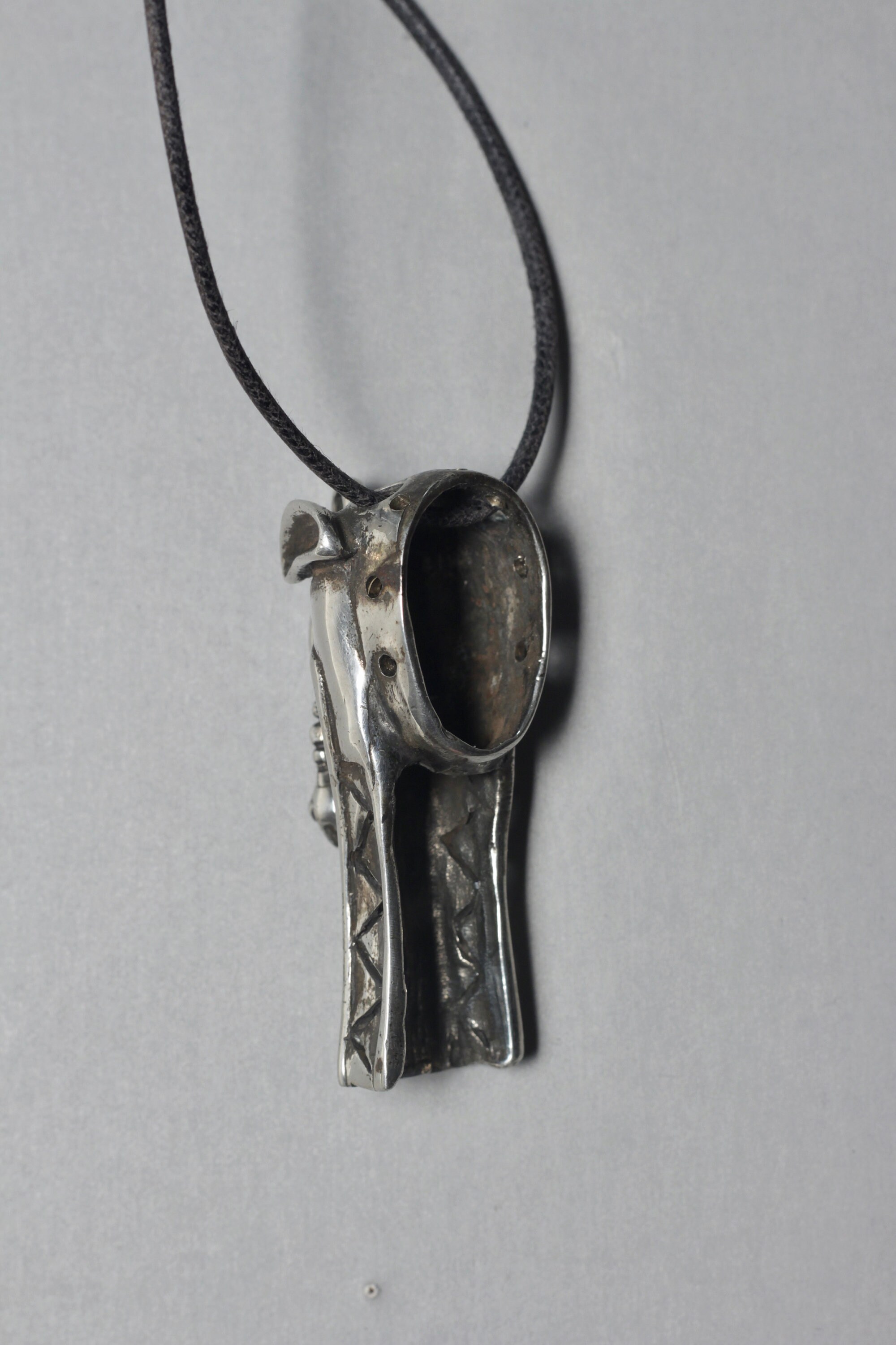 Jessica Felix Designs Unique Silver Mask Pendant - Etsy