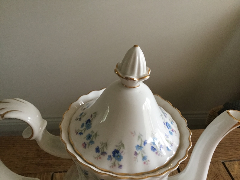 Royal Albert Memory Lane Coffee Pot - Etsy