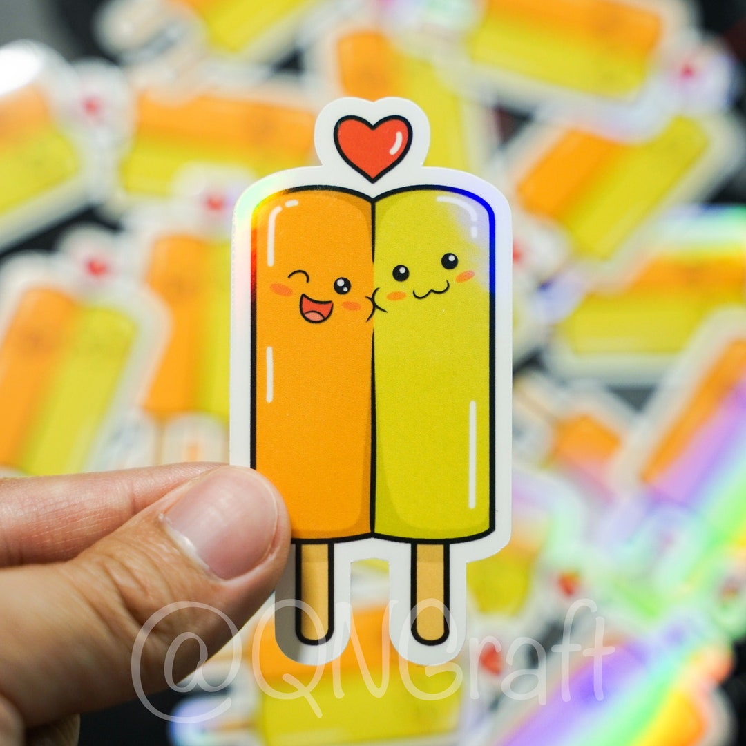 Ice Cream Stickers Cute Twin Ice Cream Stickers - Etsy