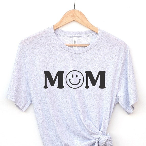 Mom Smiley Face SVG Mom Svg Mom Life Svg Mama Shirt Svg | Etsy