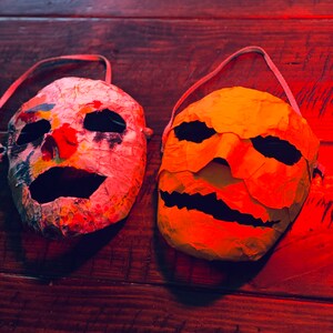 Michael Myers Rob Zombie Halloween 2007 Lot of 2 Papier-mâché Horror ...