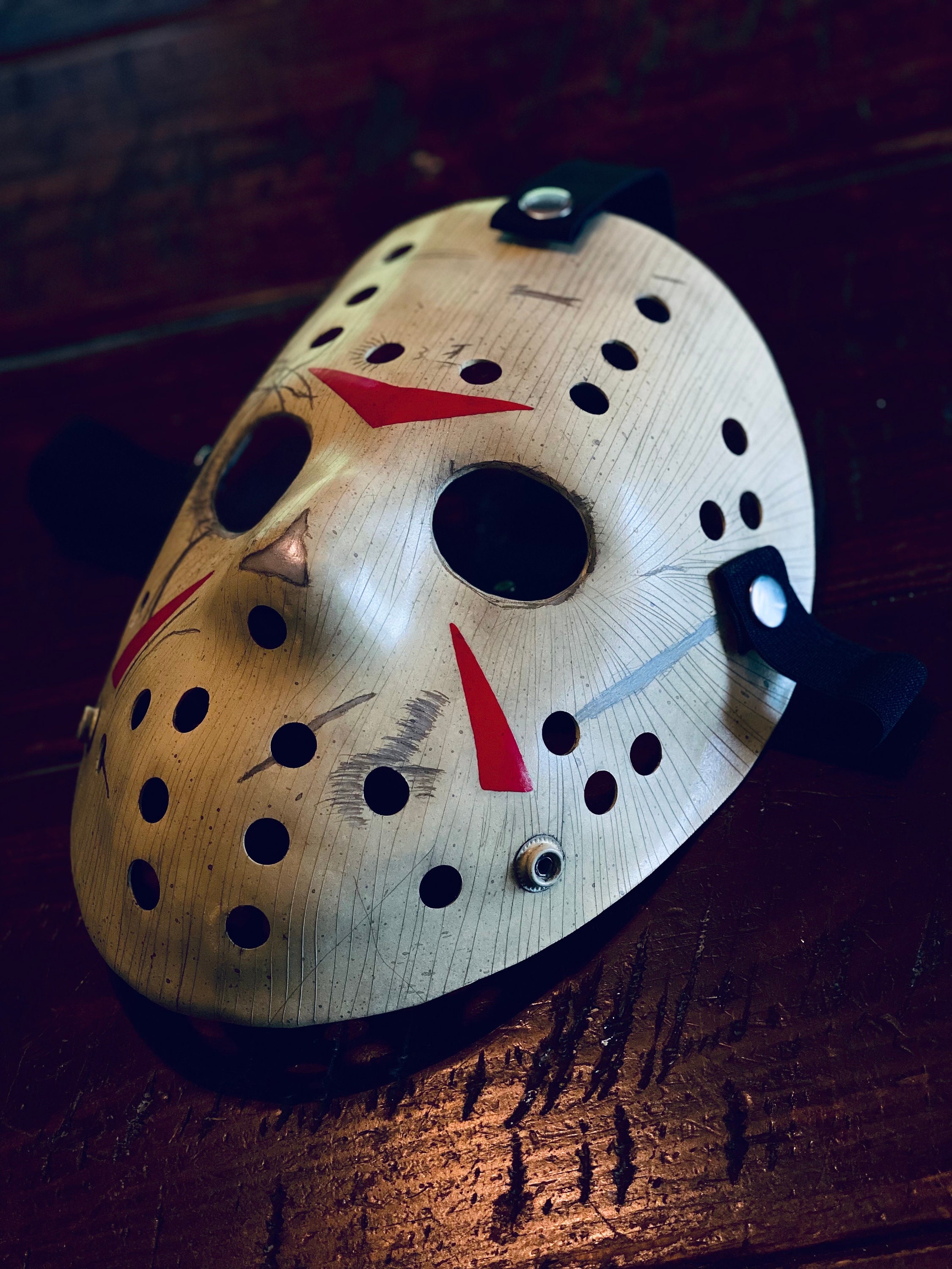 Friday the 13th Part 3 Barn Scene Jason Voorhees Hockey Mask Replica - Etsy