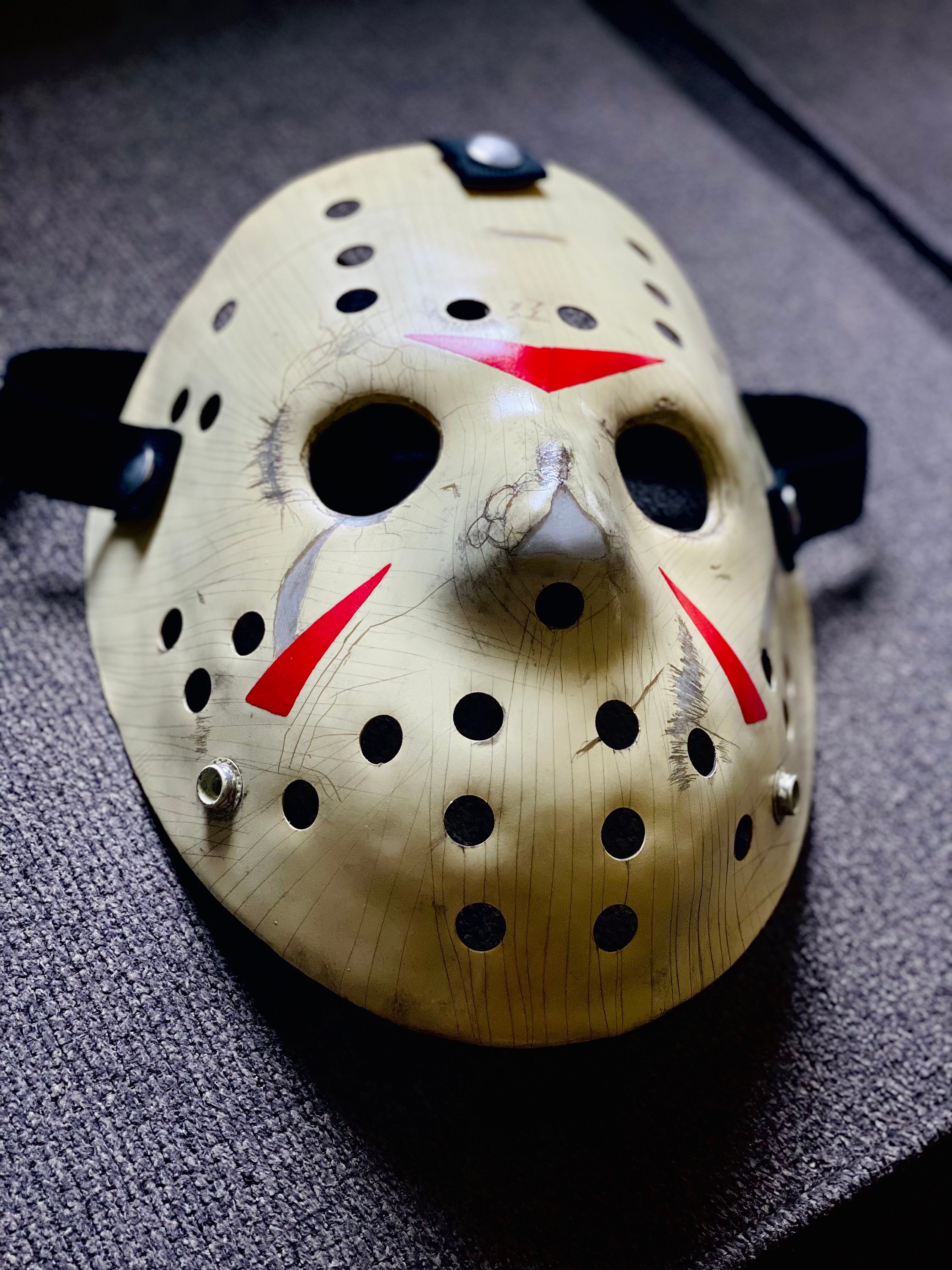Friday the 13th Part 3 Barn Scene Jason Voorhees Hockey Mask - Etsy