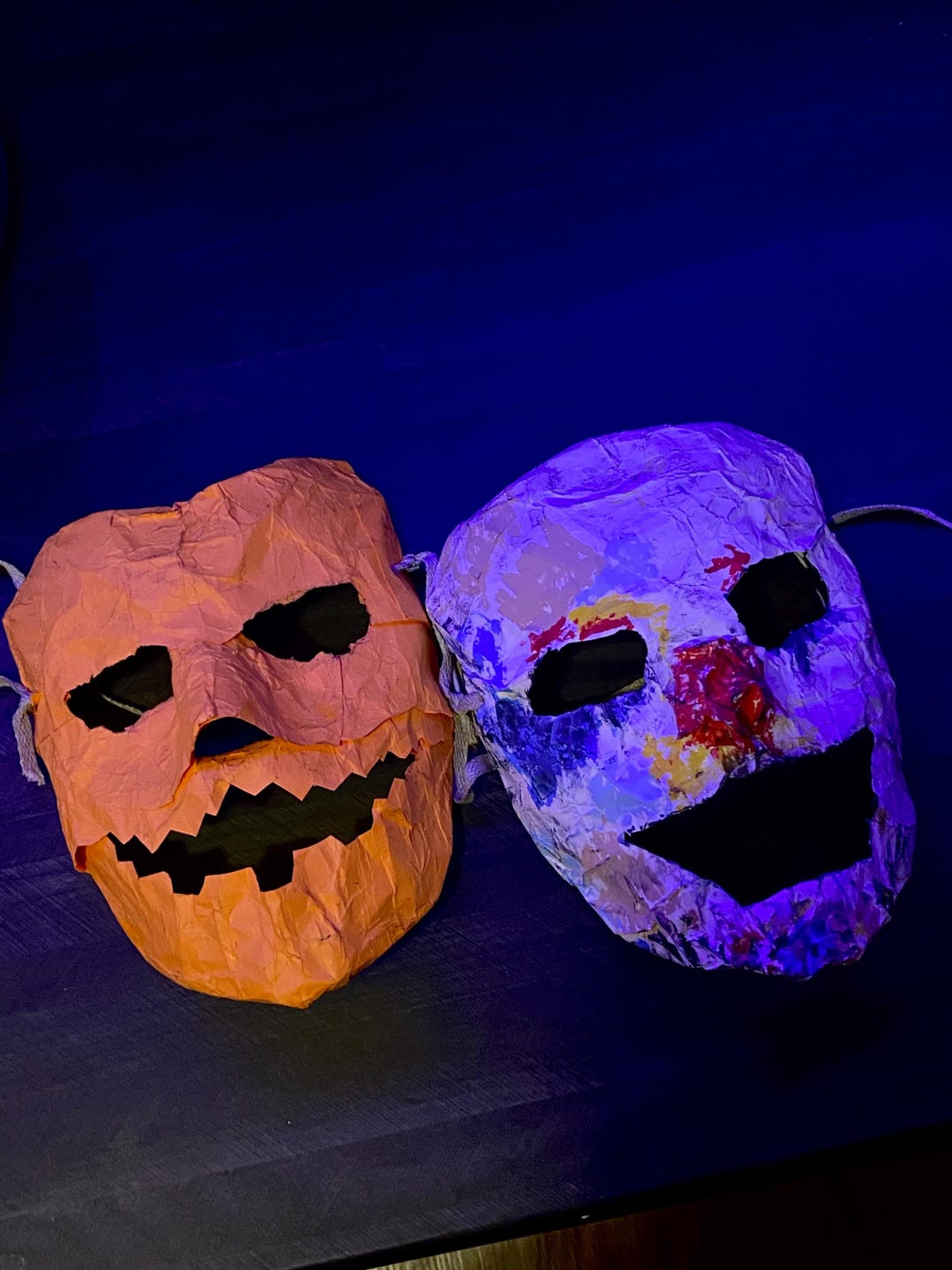 Michael Myers Rob Zombie Halloween 2007 Lot of 2 Papier-mâché Horror ...